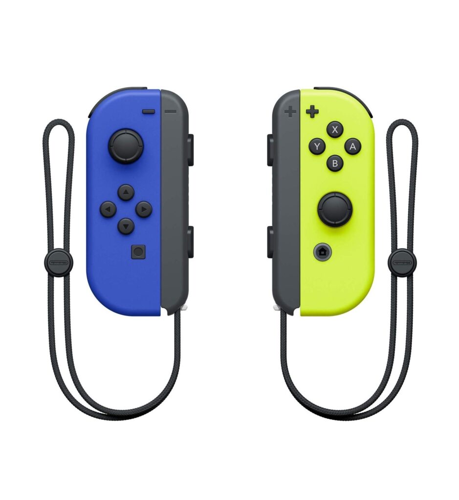 JoyCons Blue / Neon Yellow – Game Brothers Store
