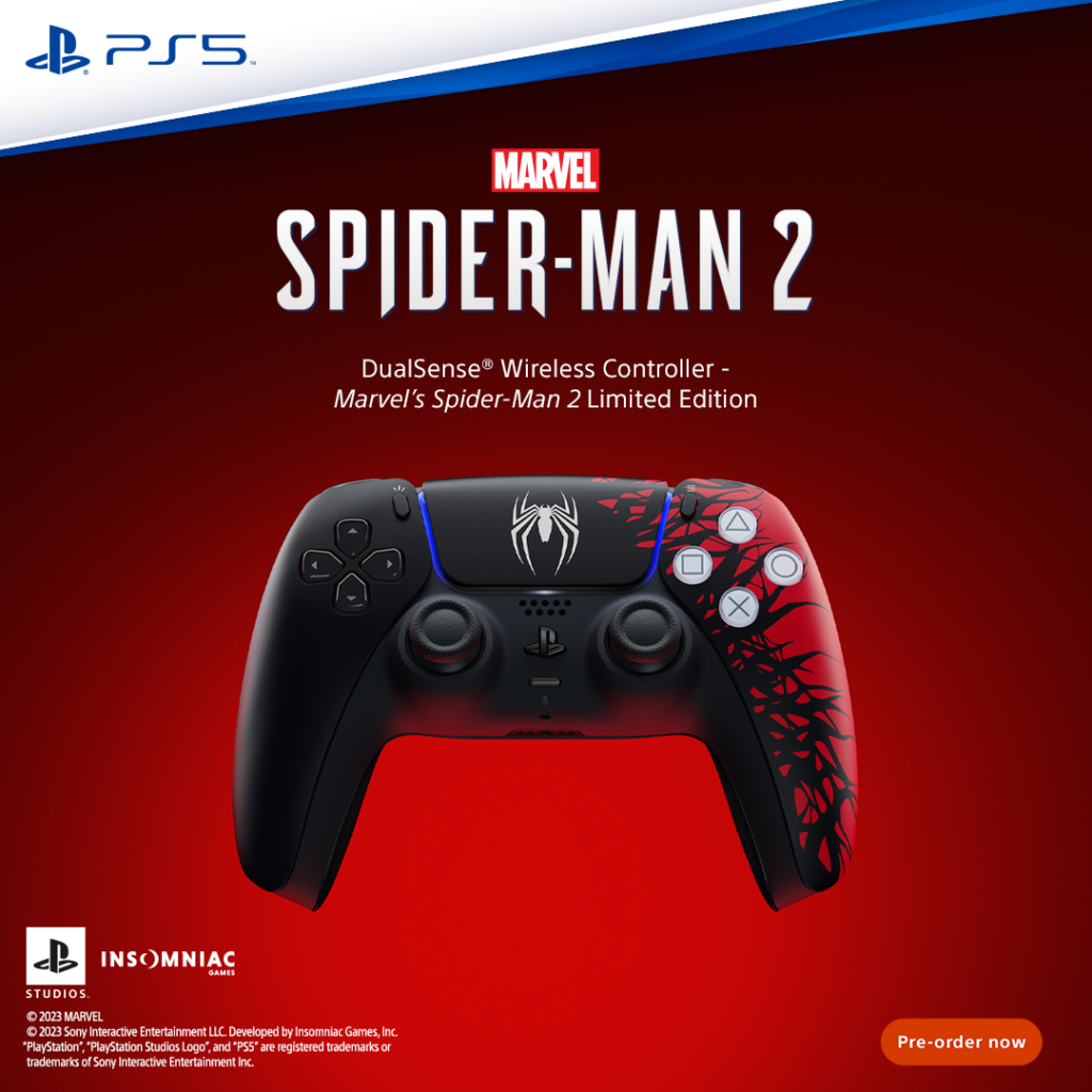 DualSense™ – Marvel’s Spider-Man 2 Limited Edition – Game Brothers Store